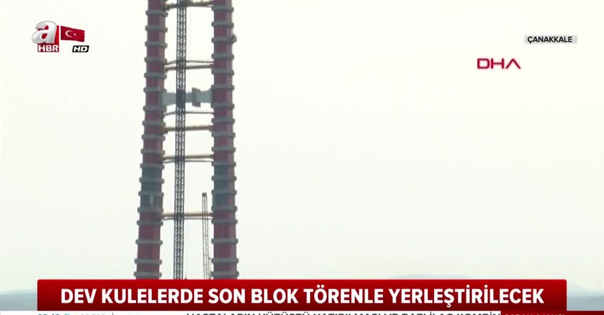 1915 Çanakkale Köprüsünde Sona Yaklaşıldı!