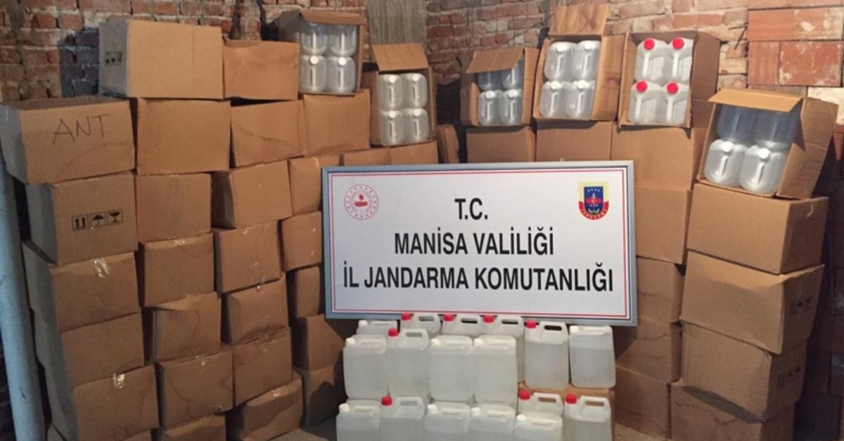 Yasa dışı alkol üreten şahıs gözaltında - Manisa Haberleri