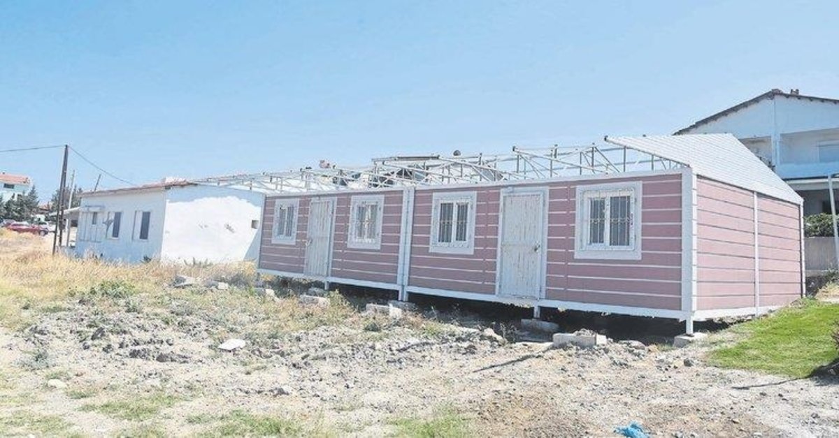 Prefabrik kondu! - İzmir Haberleri