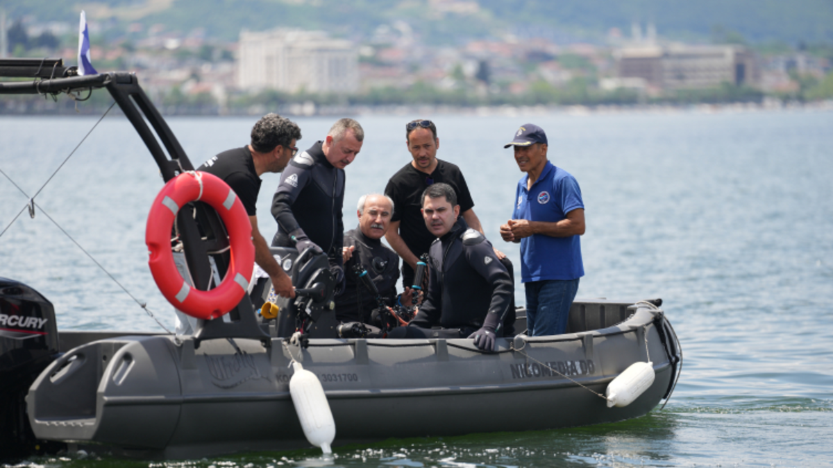 Dip temizliği sırası Fethiye Körfezi’nde - Gündem Haberleri