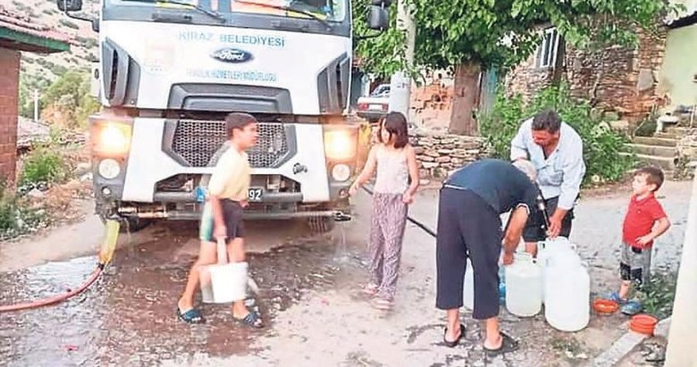 İzmir ’su’suyor!